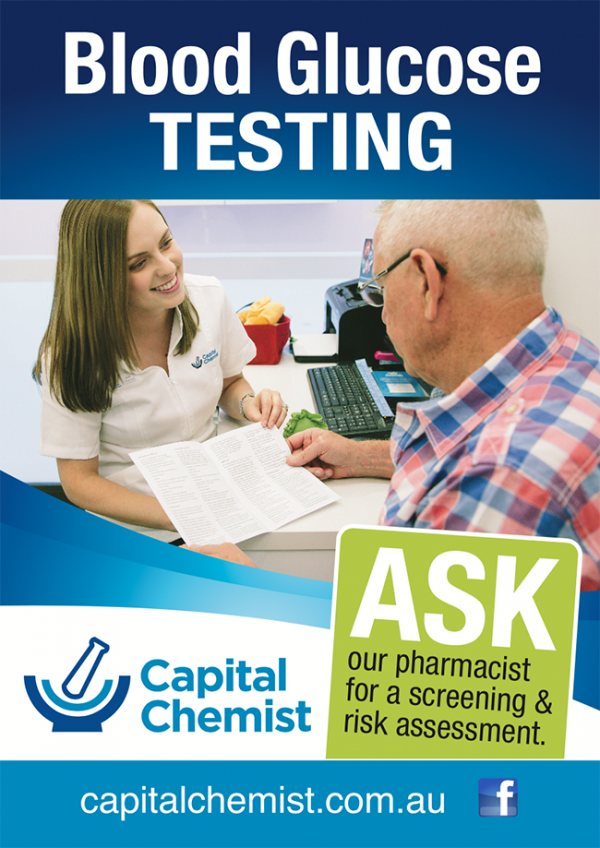 Tuggeranong Square - Blood Glucose Testing - Capital Chemist MOS