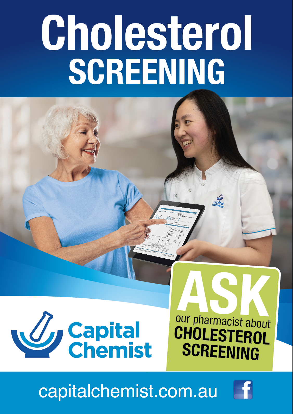 Cholesterol Screening - Capital Chemist MOS